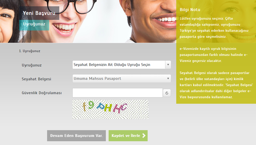 Turkey Visa Application Guide for Turkish - Türkçe Language